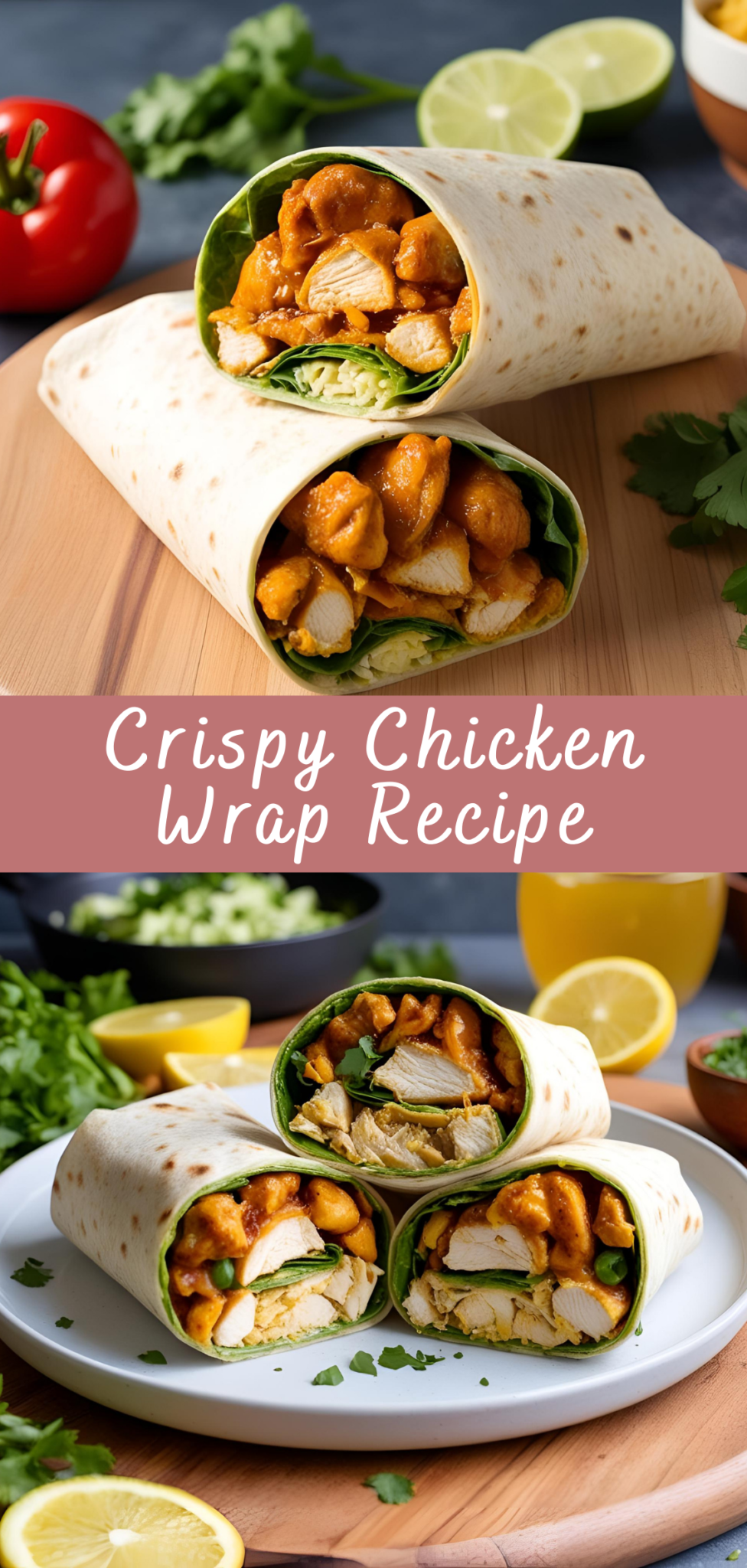 Crispy Chicken Wrap Recipe | Cheff Recipes