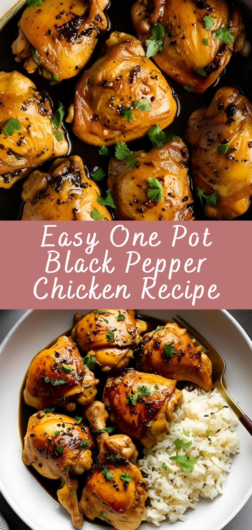 Easy One Pot Black Pepper Chicken Recipe | Cheff Recipes