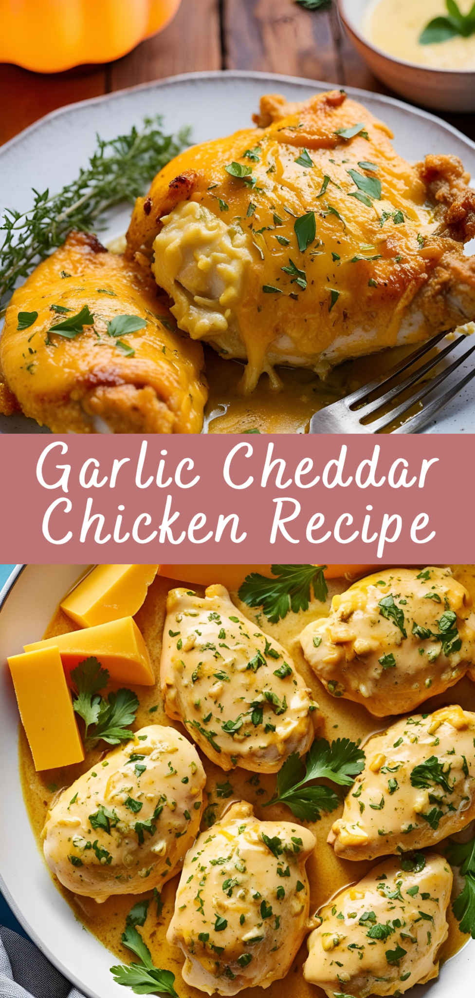 Garlic Cheddar Chicken Recipe | Cheff Recipes