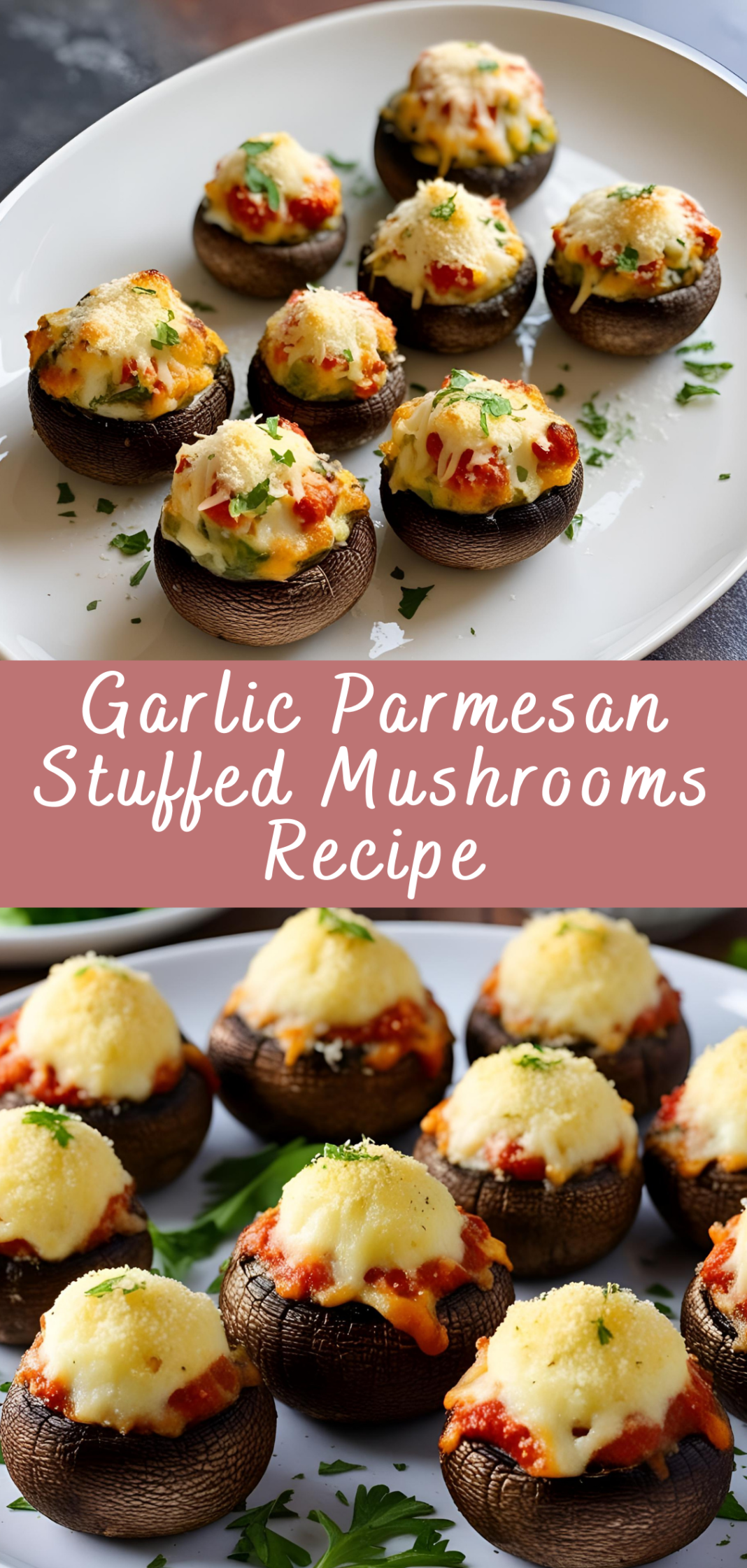 Garlic Parmesan Stuffed Mushrooms Recipe | Cheff Recipes