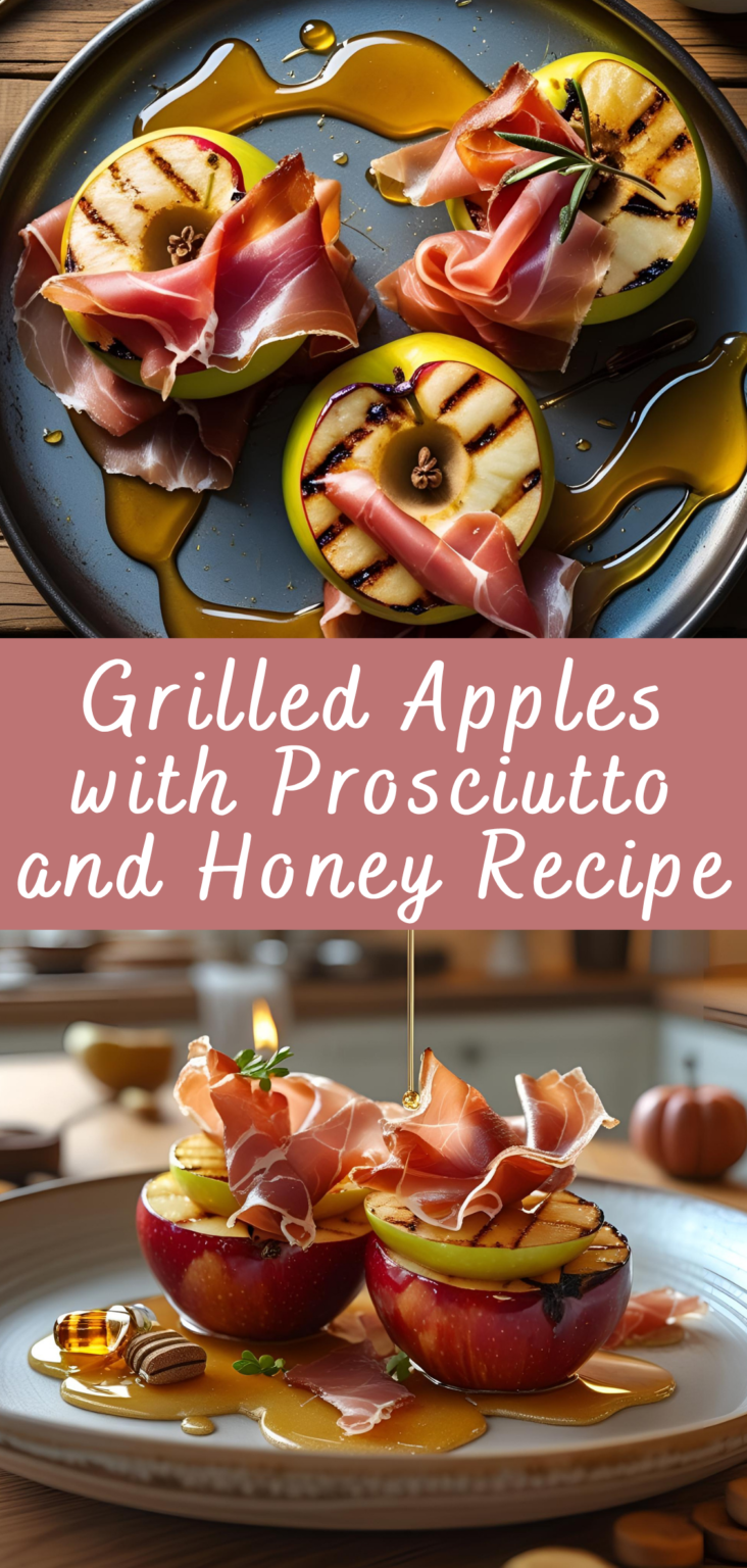 Grilled Apples with Prosciutto and Honey Recipe | Cheff Recipes