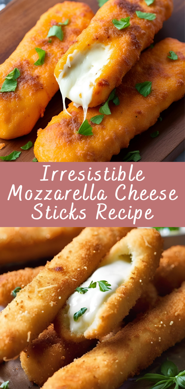 Irresistible Mozzarella Cheese Sticks Recipe | Cheff Recipes