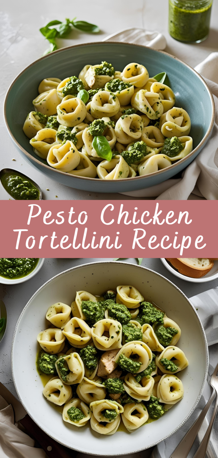 Pesto Chicken Tortellini Recipe | Cheff Recipes
