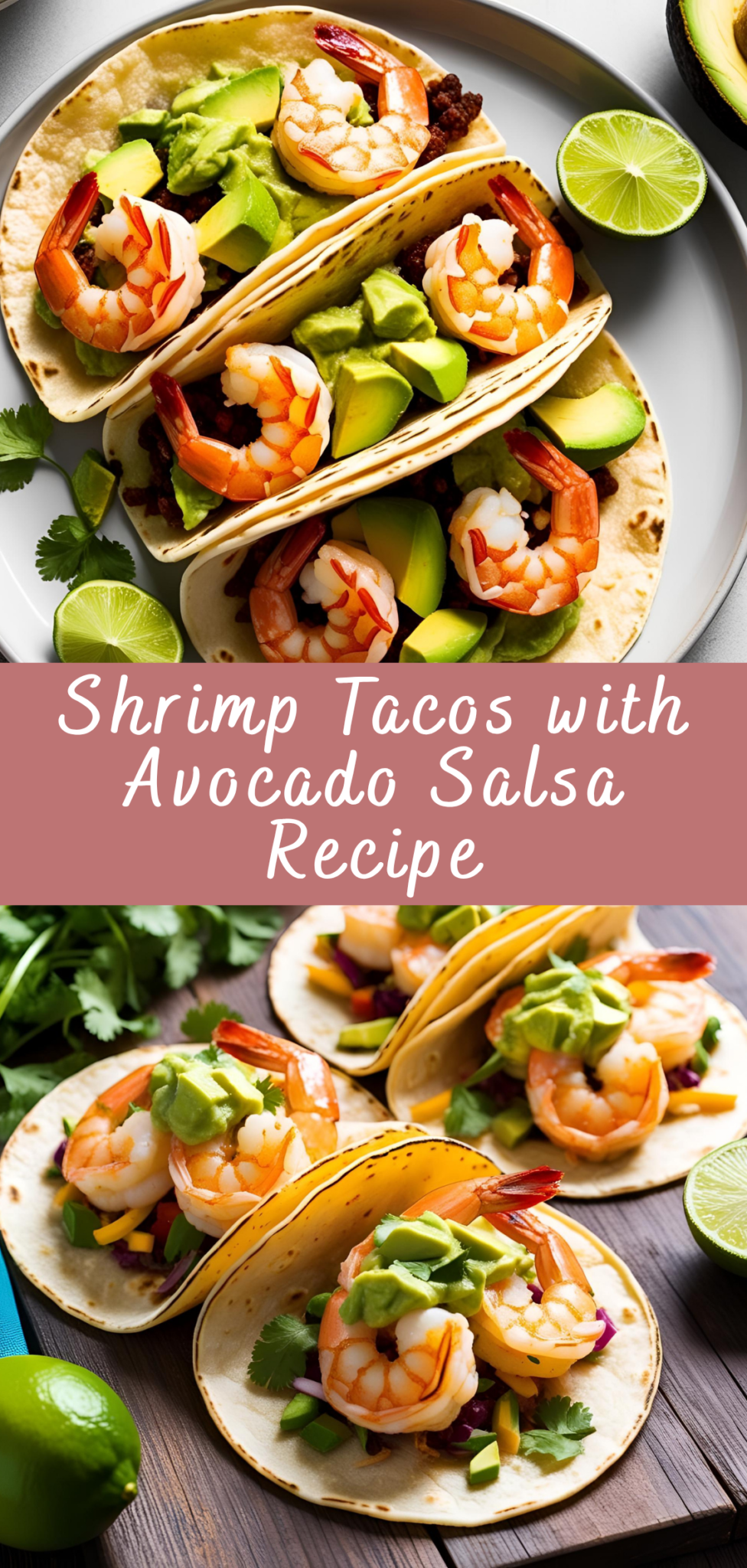 Shrimp Tacos with Avocado Salsa Recipe | Cheff Recipes