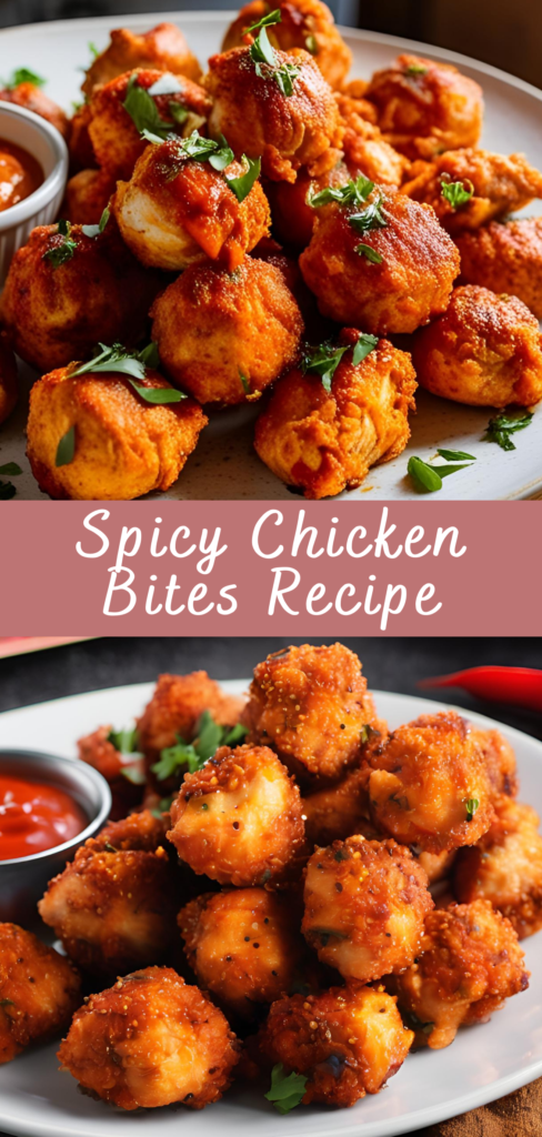 Spicy Chicken Bites Recipe | Cheff Recipes