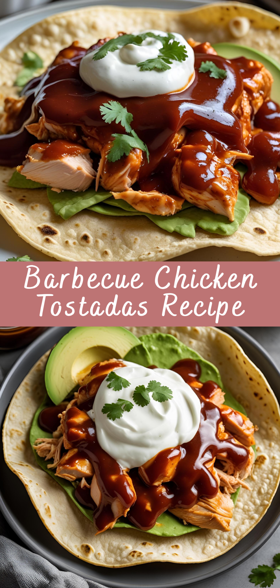 Barbecue Chicken Tostadas Recipe | Cheff Recipes