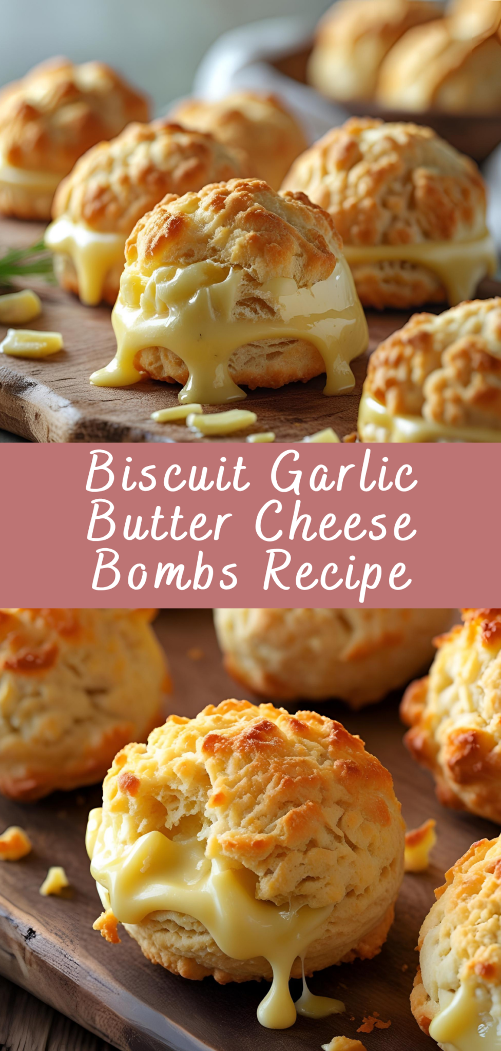 Biscuit Garlic Butter Cheese Bombs Recipe | Cheff Recipes