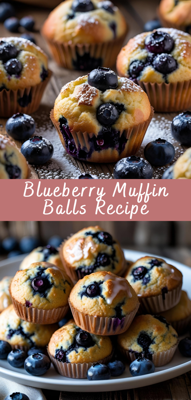 Blueberry Muffin Balls Recipe | Cheff Recipes