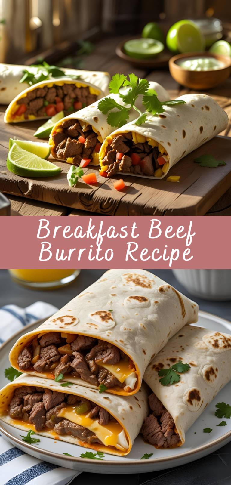 Breakfast Beef Burrito Recipe | Cheff Recipes