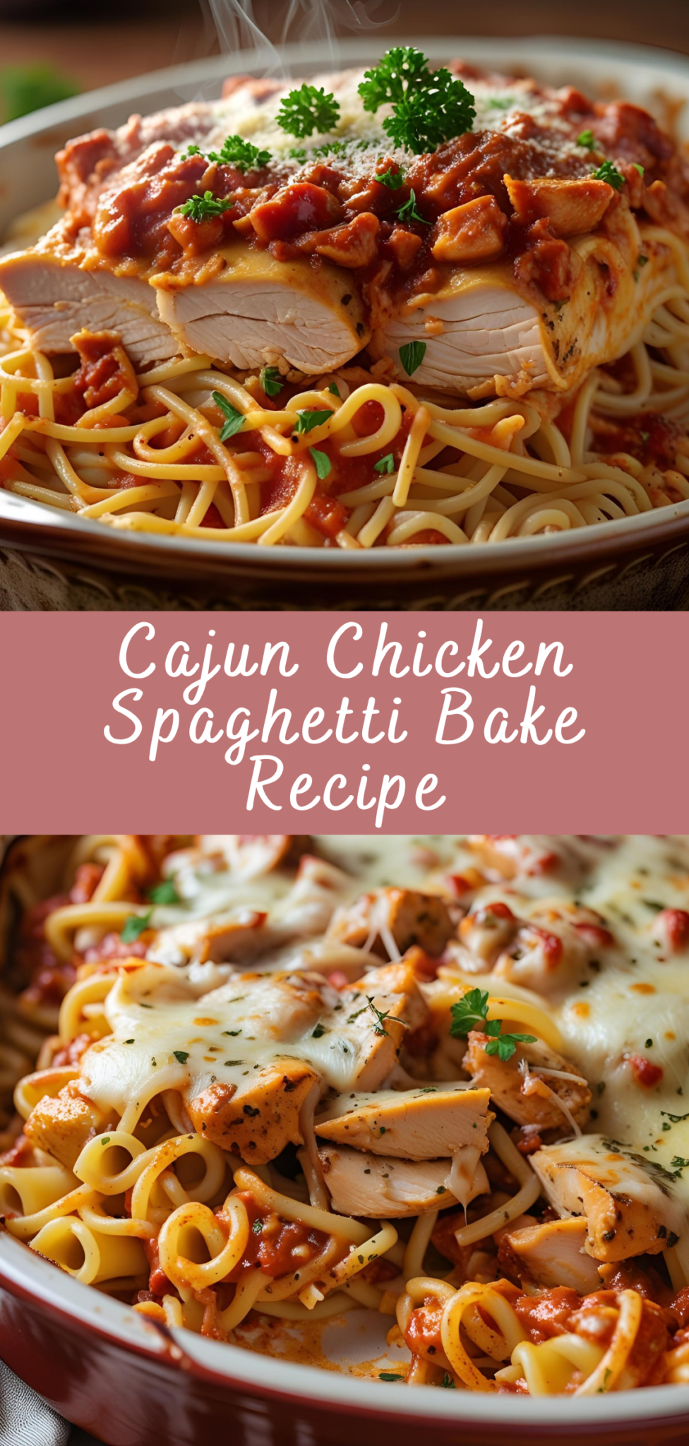 Cajun Chicken Spaghetti Bake Recipe | Cheff Recipes