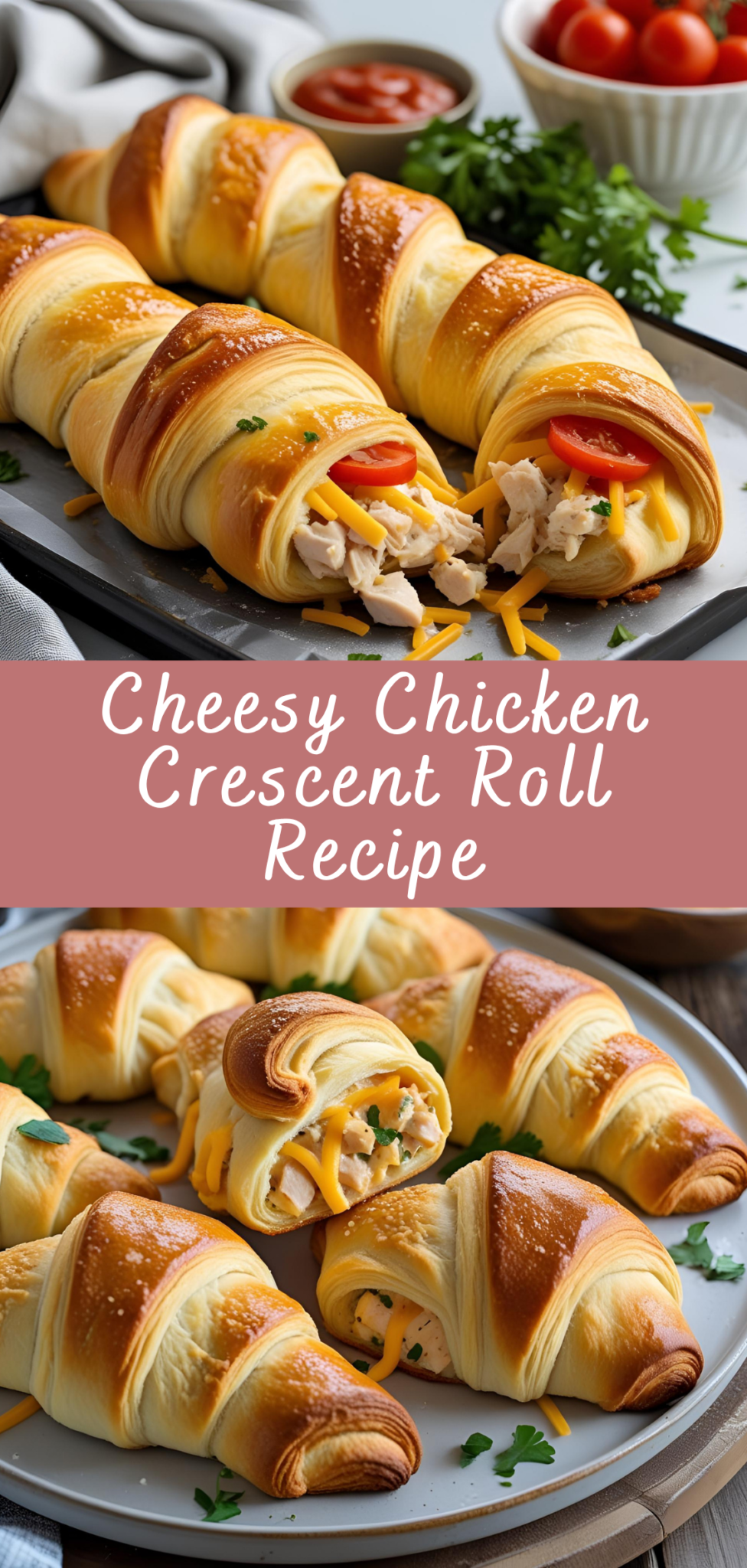 Cheesy Chicken Crescent Roll Recipe | Cheff Recipes
