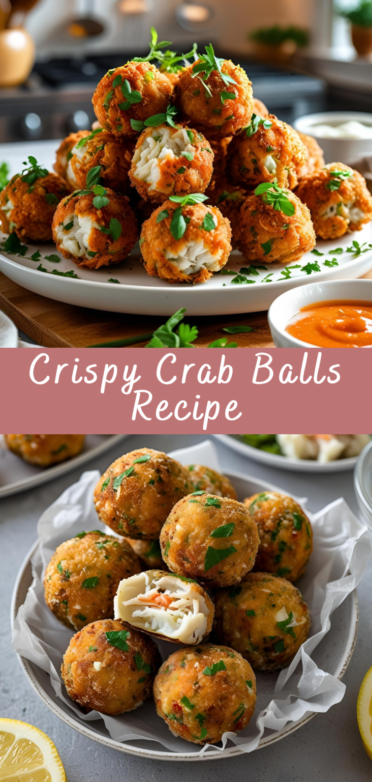 Crispy Crab Balls Recipe | Cheff Recipes
