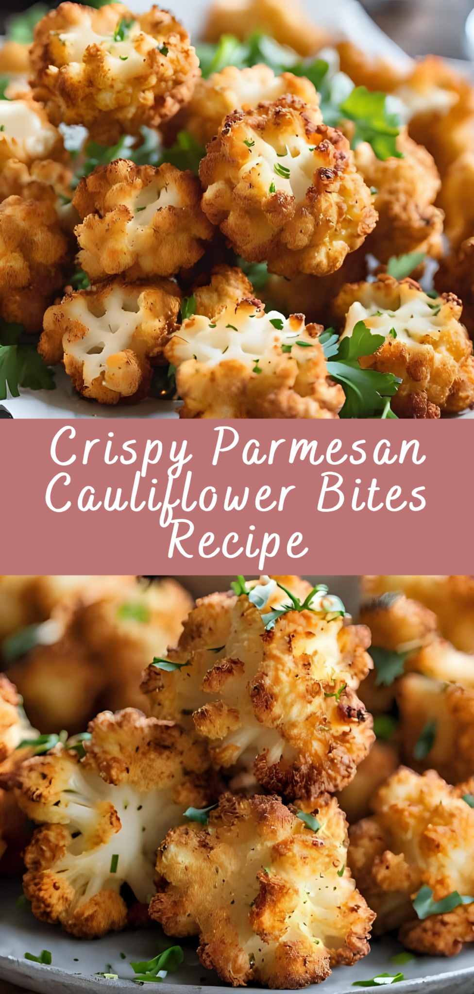 Crispy Parmesan Cauliflower Bites Recipe | Cheff Recipes