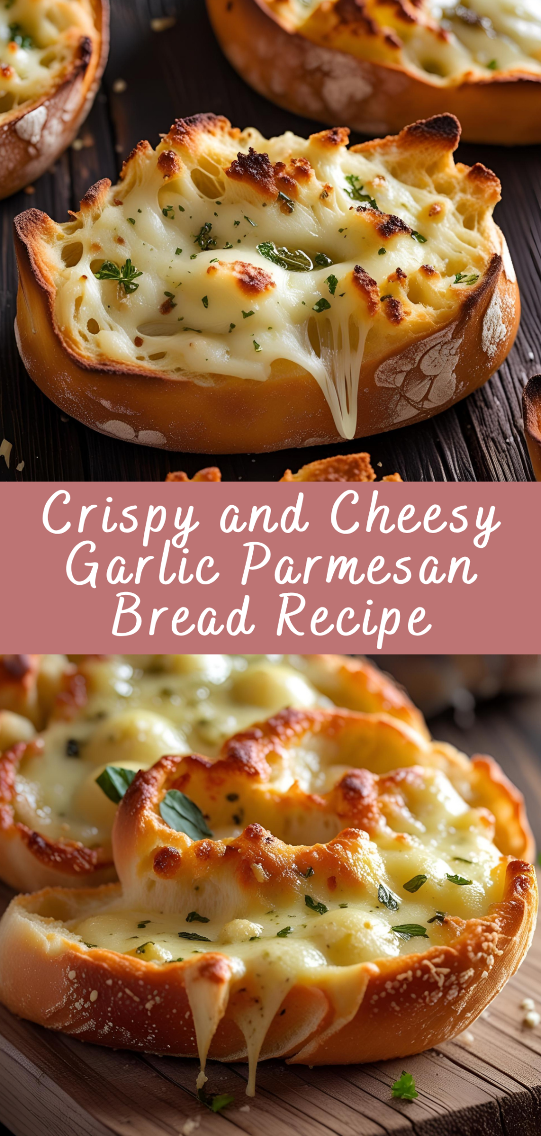 Crispy and Cheesy Garlic Parmesan Bread Recipe | Cheff Recipes