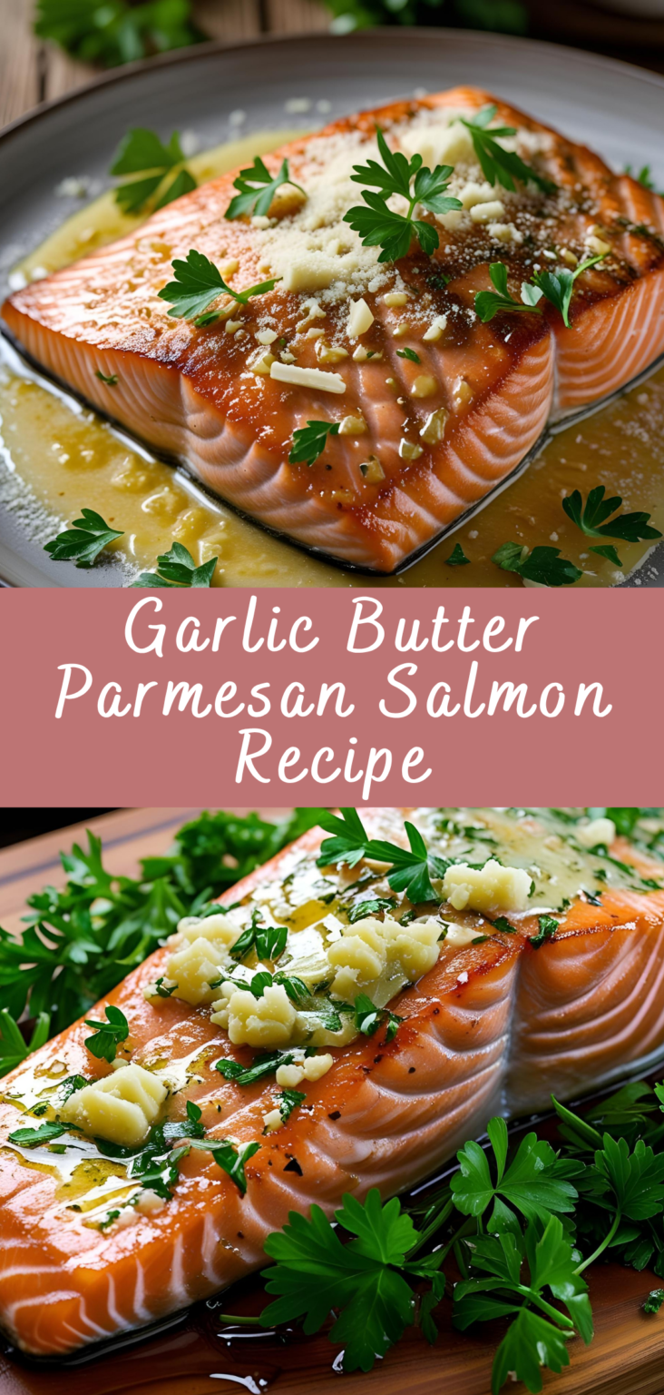 Garlic Butter Parmesan Salmon Recipe | Cheff Recipes