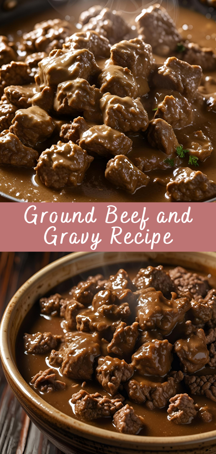 Ground Beef and Gravy Recipe | Cheff Recipes