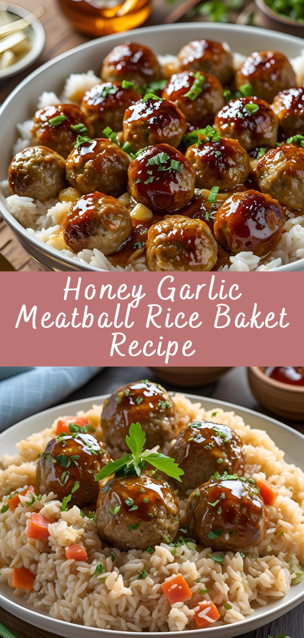 Honey Garlic Meatball Rice Baket Recipe | Cheff Recipes