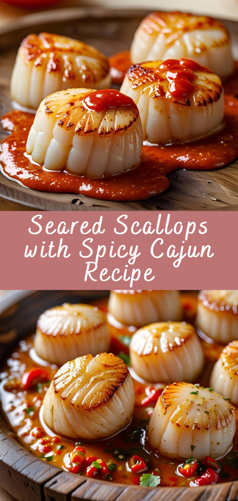 Seared Scallops with Spicy Cajun Recipe | Cheff Recipes