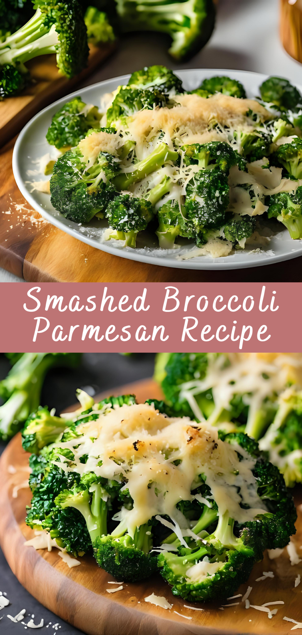 Smashed Broccoli Parmesan Recipe | Cheff Recipes
