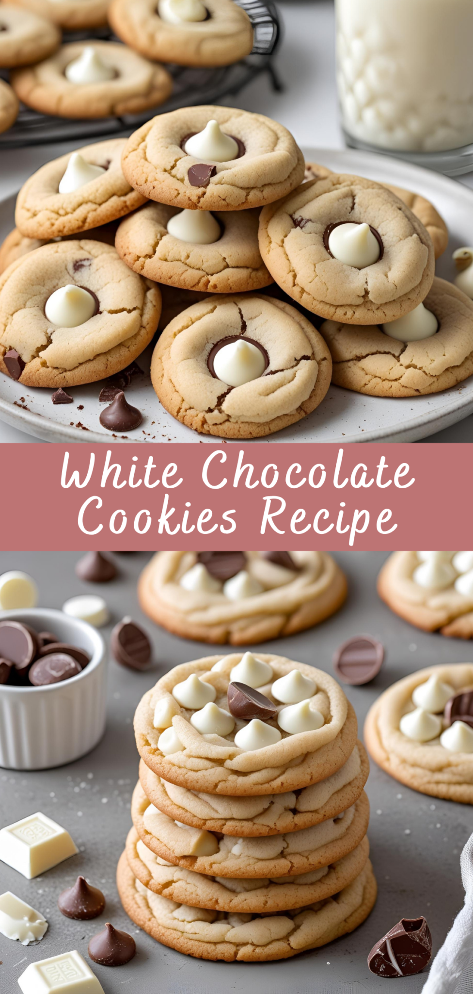 White Chocolate Cookies Recipe | Cheff Recipes