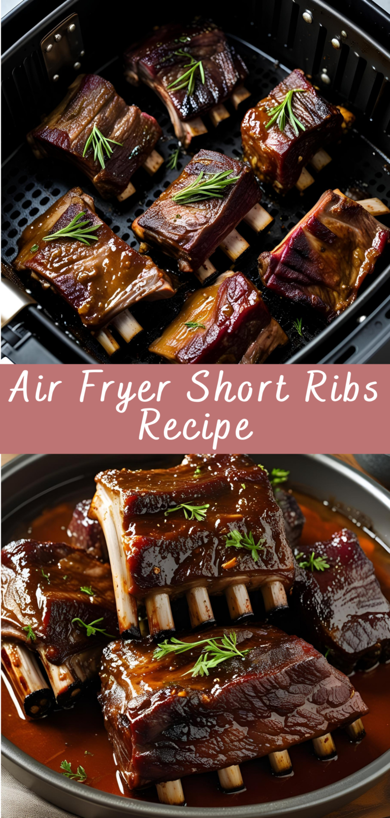 Air Fryer Short Ribs Recipe | Cheff Recipes