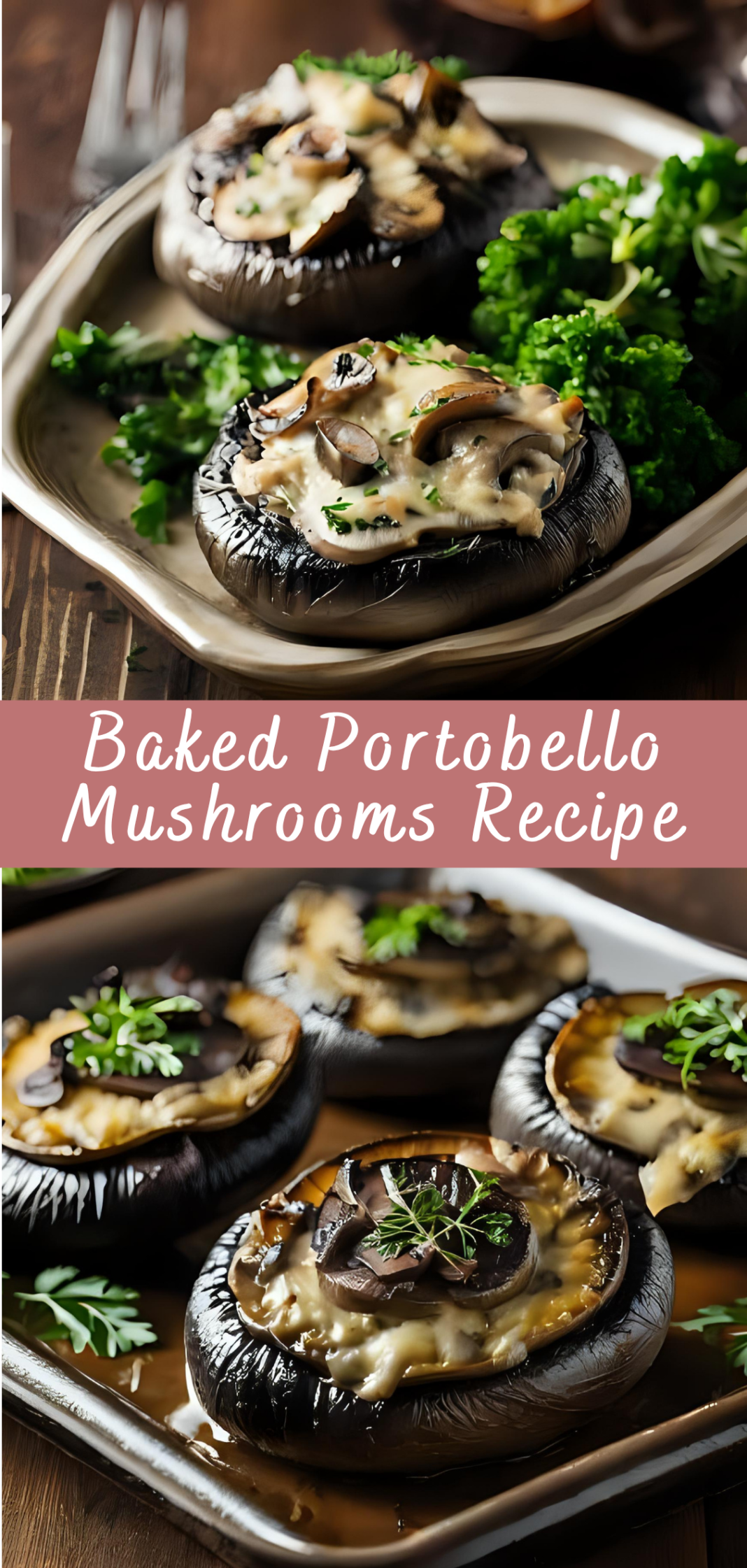 Baked Portobello Mushrooms Recipe | Cheff Recipes