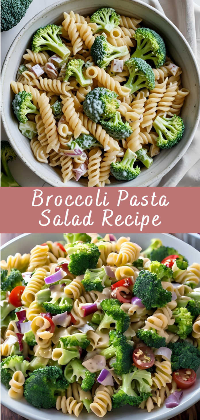 Broccoli Pasta Salad Recipe | Cheff Recipes