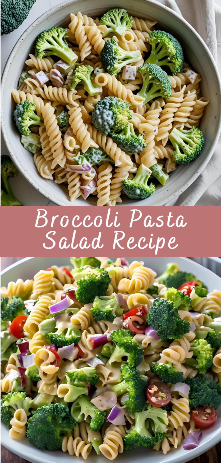Broccoli Pasta Salad Recipe | Cheff Recipes