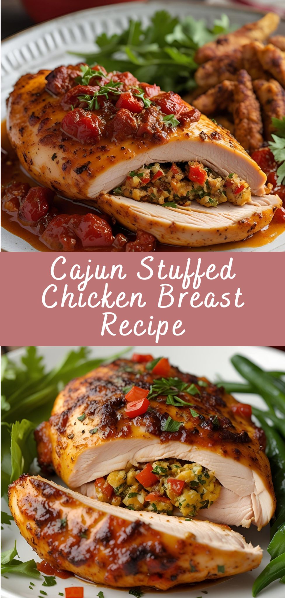 Cajun Stuffed Chicken Breast Recipe | Cheff Recipes