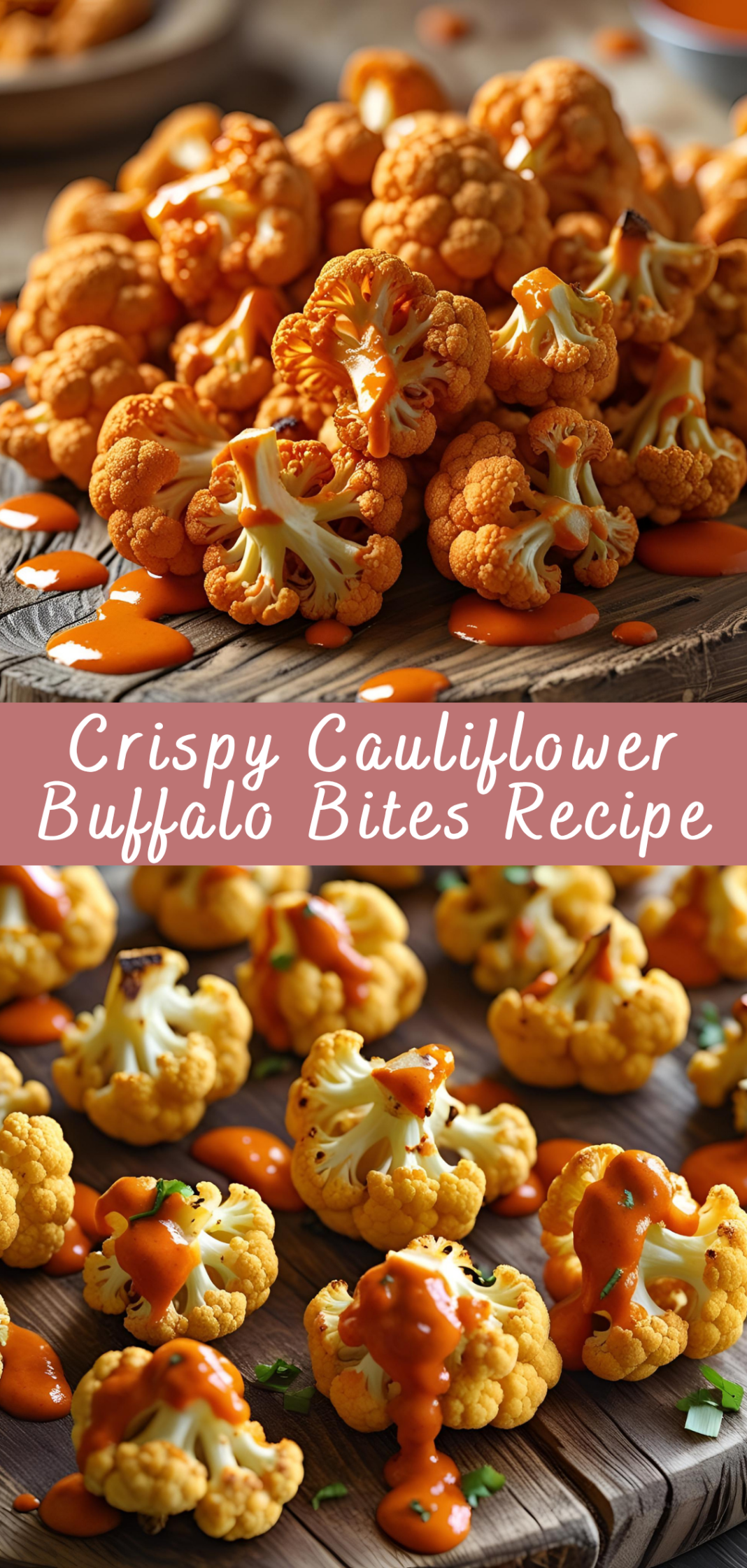 Crispy Cauliflower Buffalo Bites Recipe | Cheff Recipes