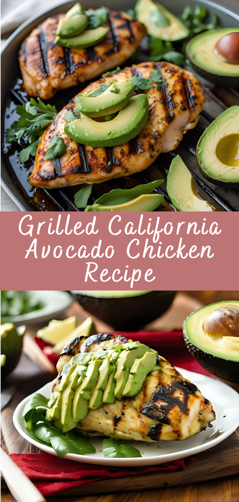 Grilled California Avocado Chicken Recipe | Cheff Recipes
