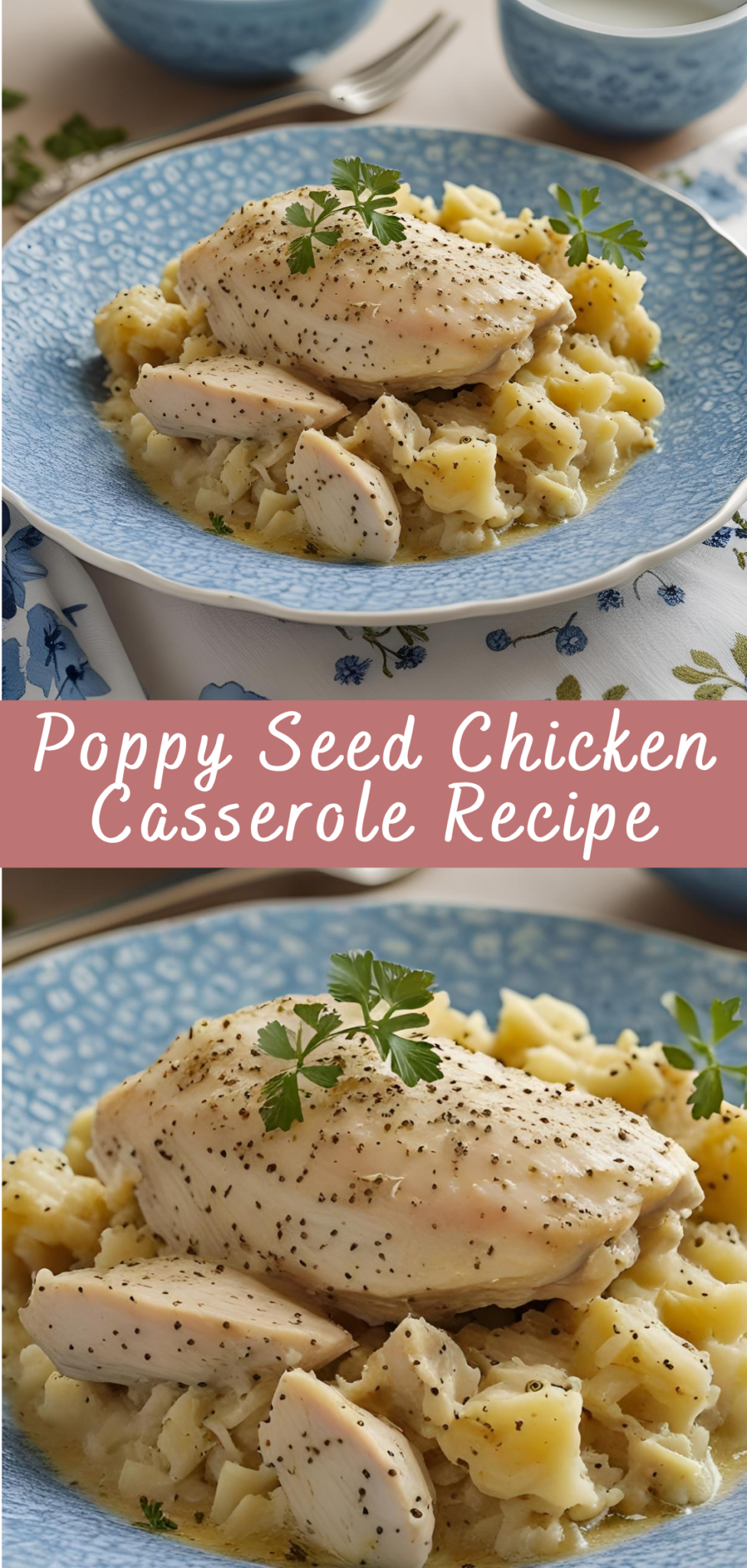 Poppy Seed Chicken Casserole Recipe | Cheff Recipes