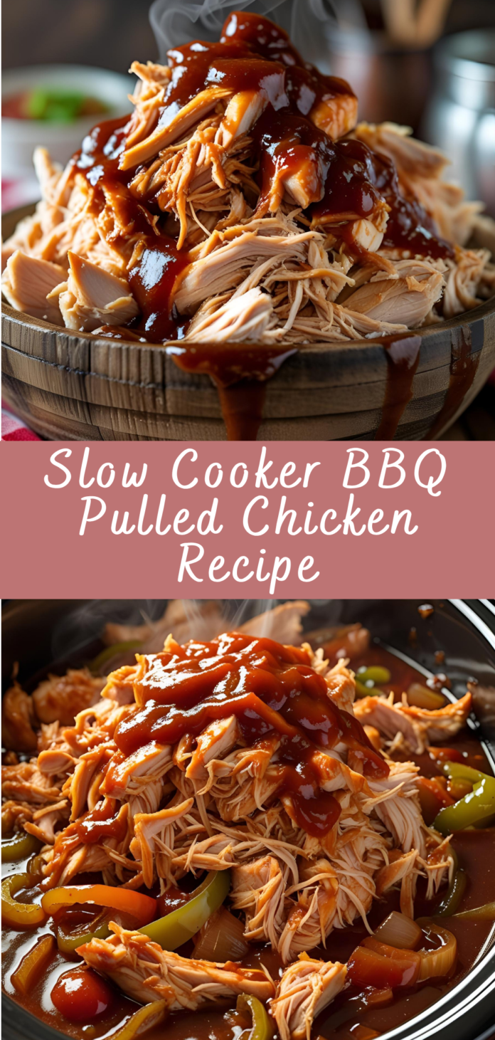 Slow Cooker BBQ Pulled Chicken Recipe | Cheff Recipes