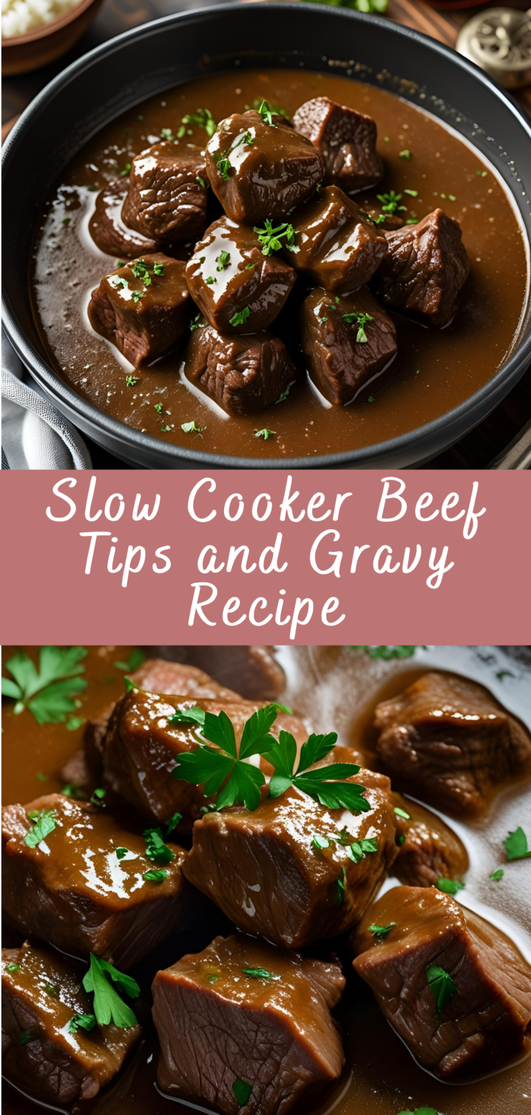 Slow Cooker Beef Tips and Gravy Recipe | Cheff Recipes