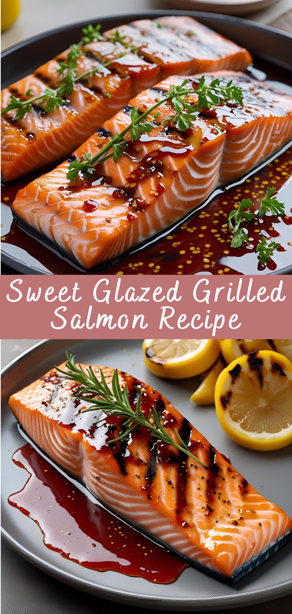 Sweet Glazed Grilled Salmon Recipe | Cheff Recipes
