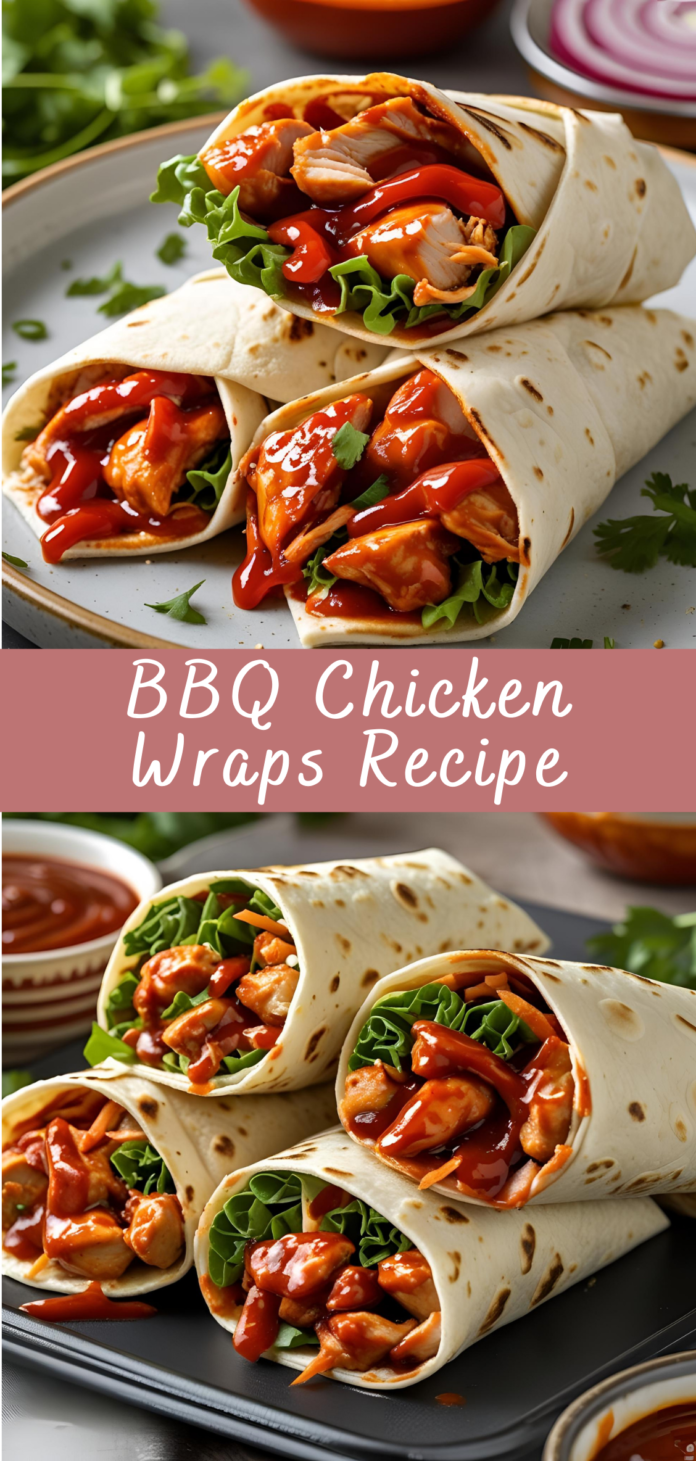 BBQ Chicken Wraps Recipe | Cheff Recipes