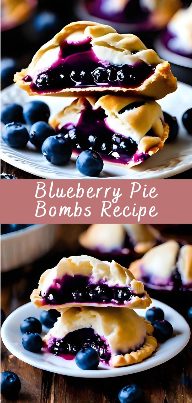 Blueberry Pie Bombs Recipe | Cheff Recipes