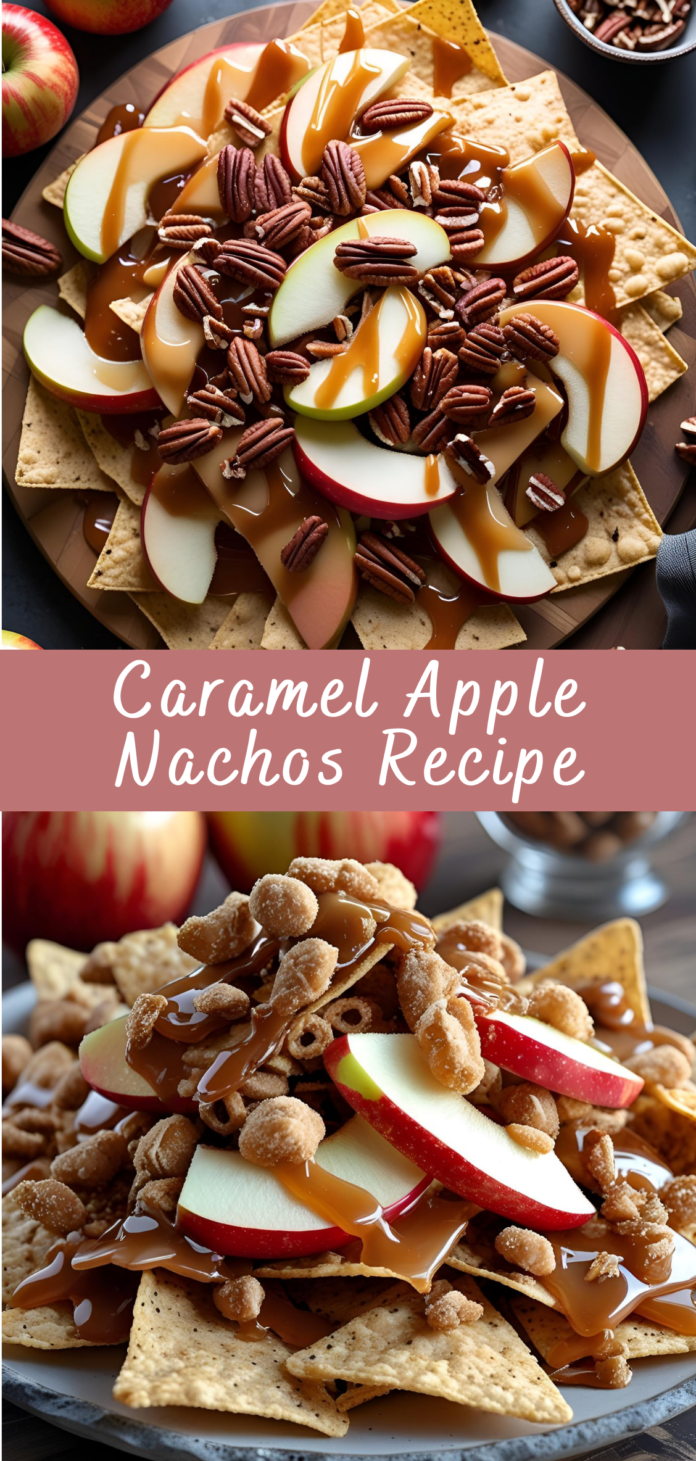 Caramel Apple Nachos Recipe | Cheff Recipes