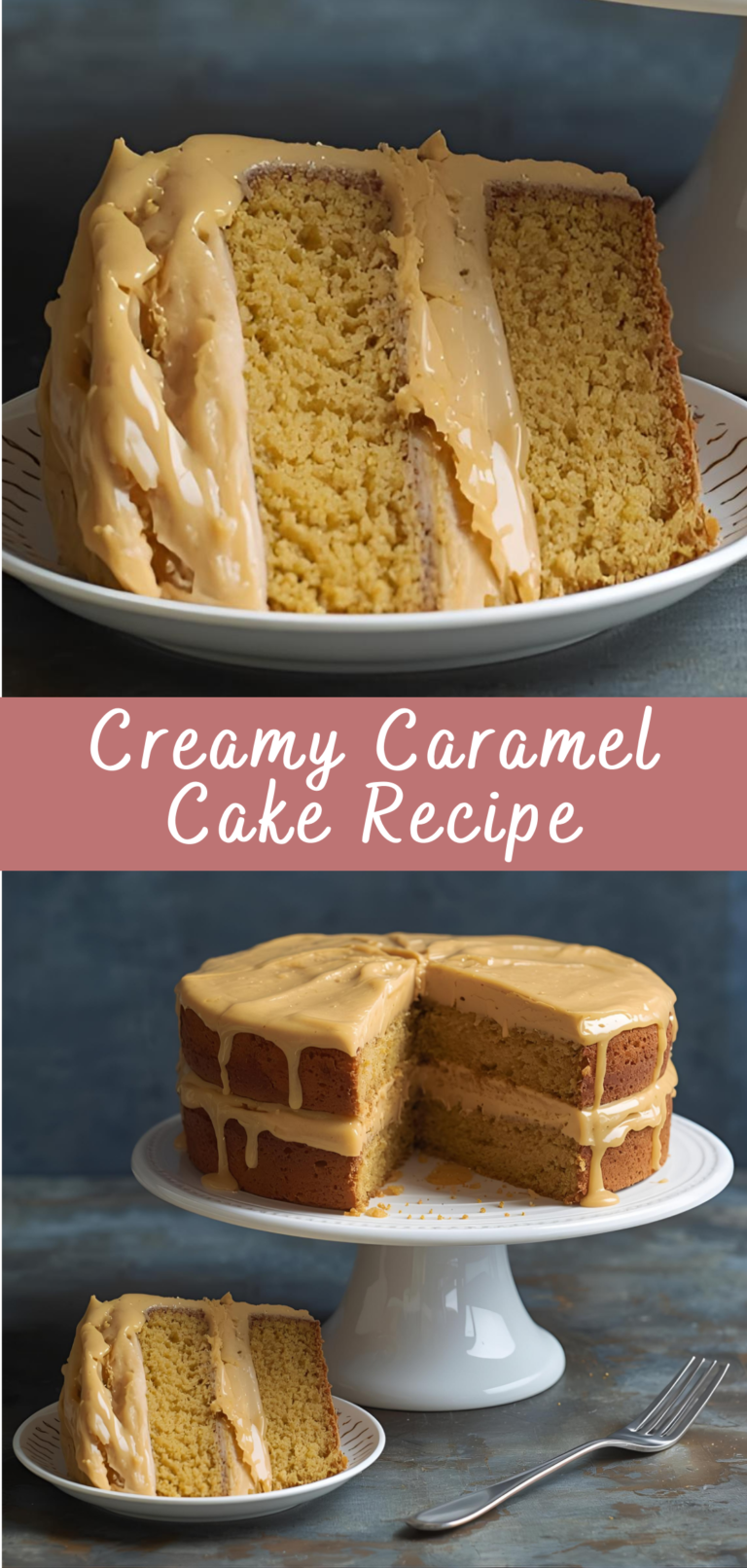 Creamy Caramel Cake Recipe | Cheff Recipes