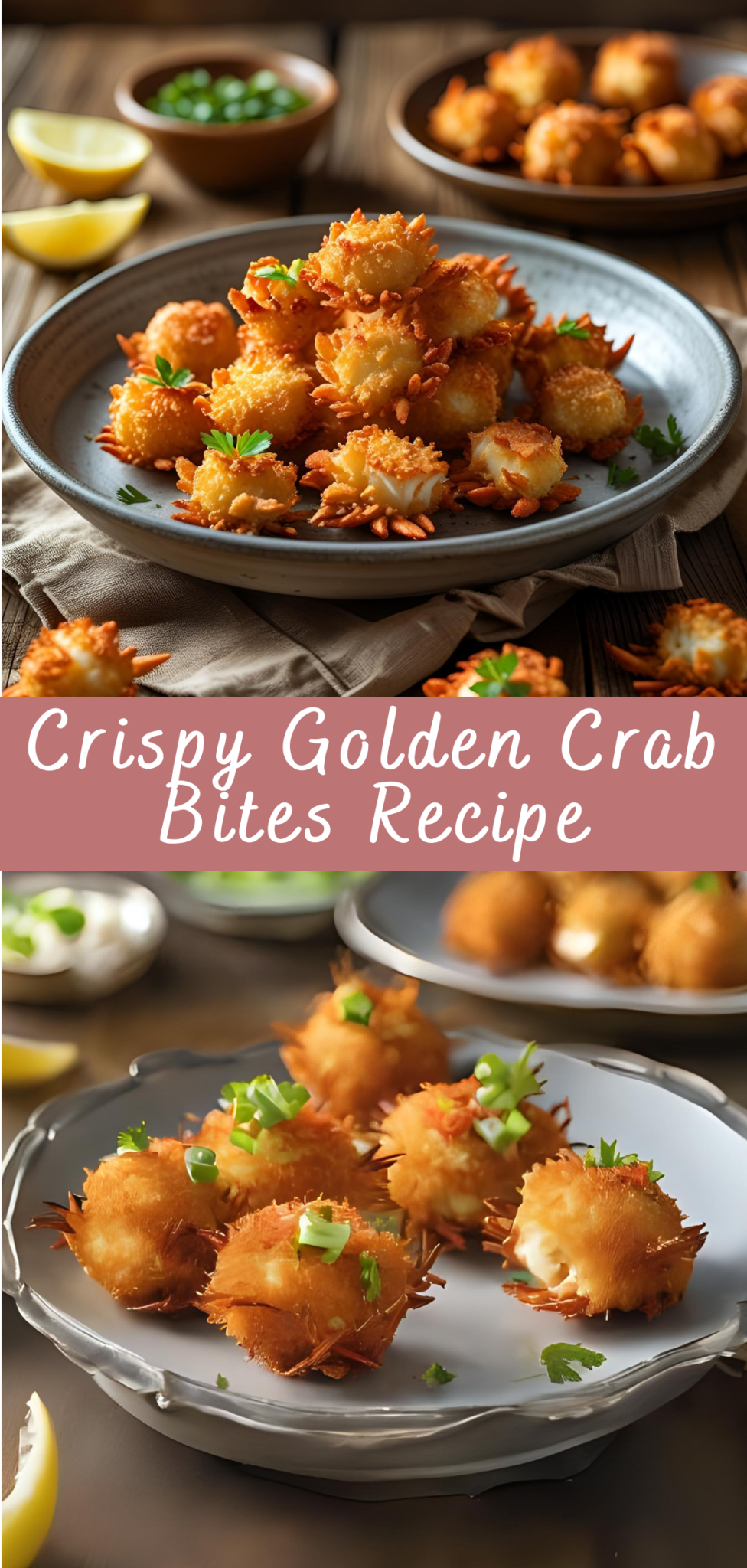 Crispy Golden Crab Bites Recipe | Cheff Recipes