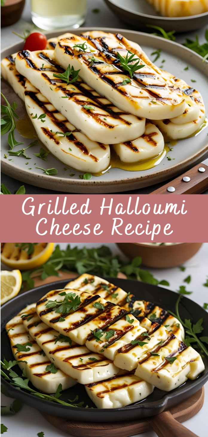 Grilled Halloumi Cheese Recipe | Cheff Recipes
