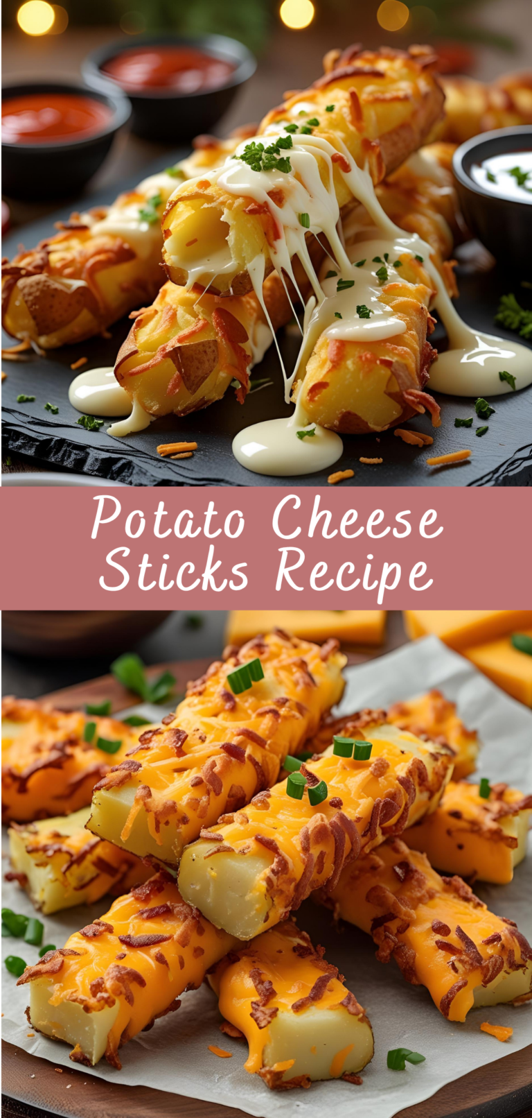 Potato Cheese Sticks Recipe | Cheff Recipes