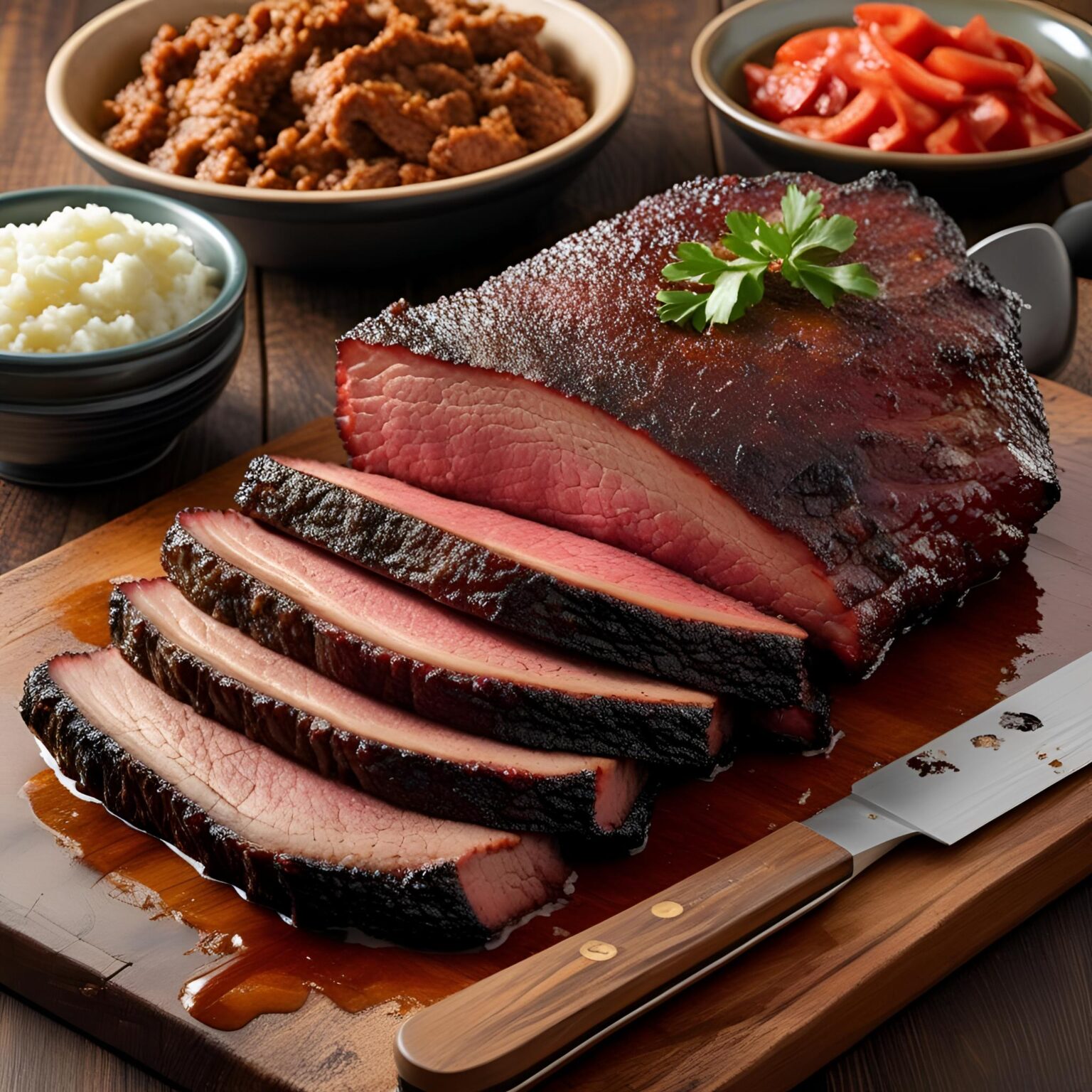 Texas-Style Smoked Brisket Recipe | Cheff Recipes