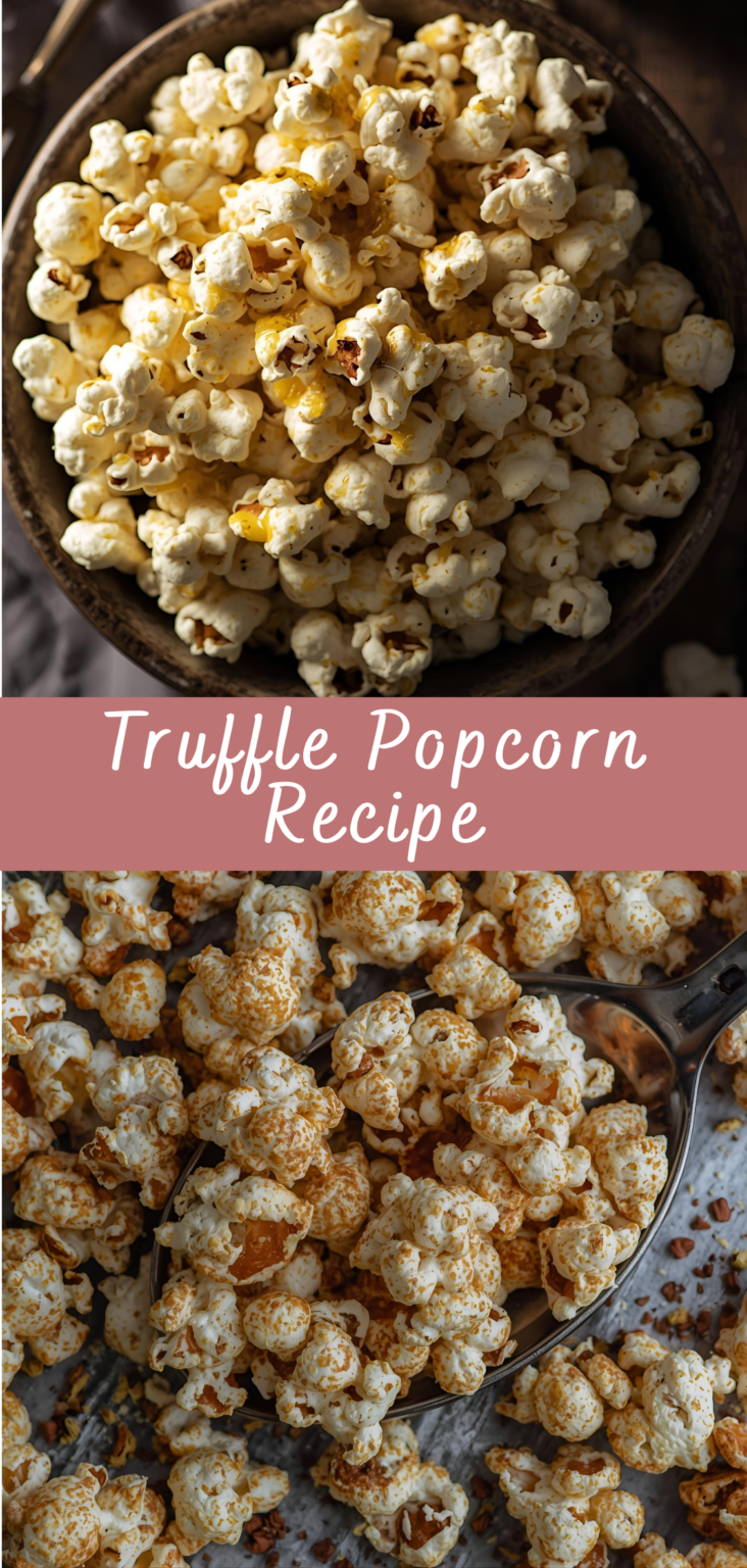 Truffle Popcorn Recipe | Cheff Recipes