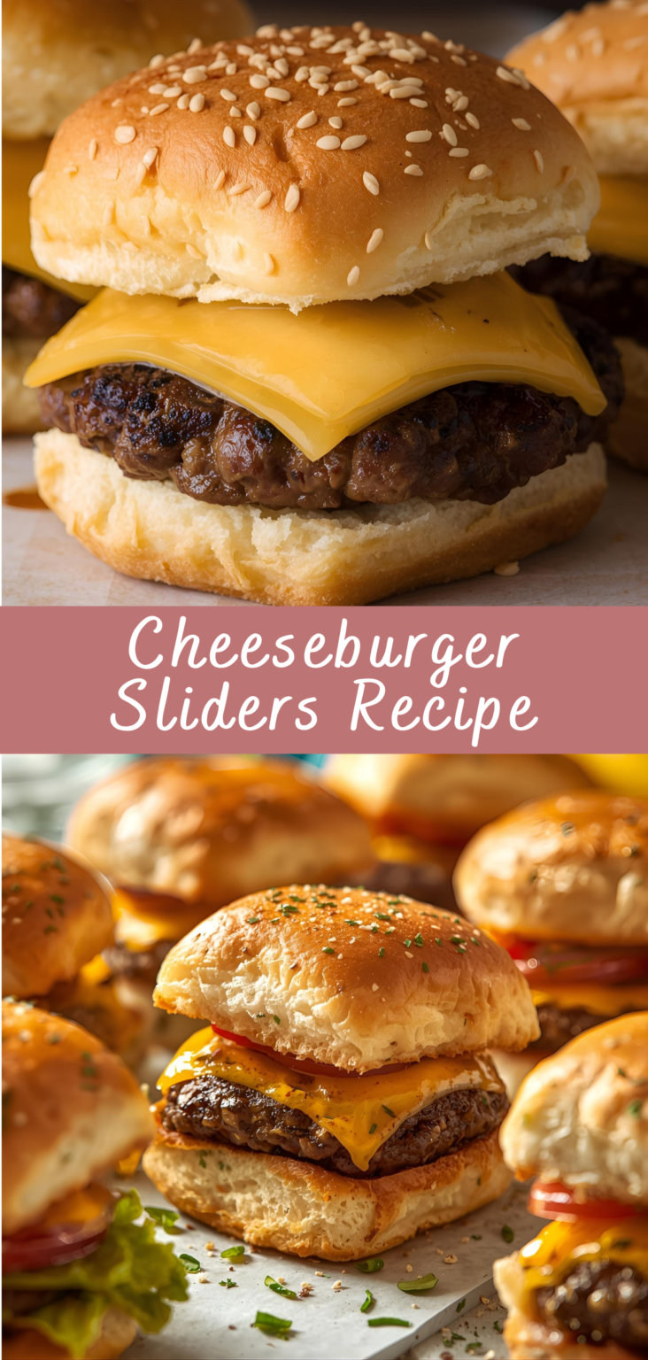 Cheeseburger Sliders Recipe | Cheff Recipes