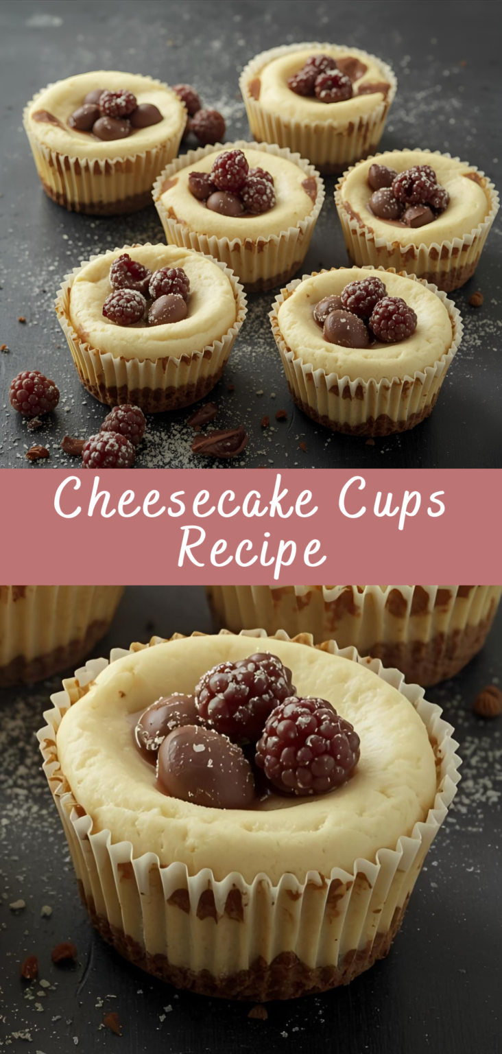 Cheesecake Cups Recipe | Cheff Recipes