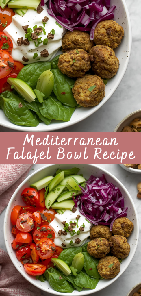 Mediterranean Falafel Bowl Recipe | Cheff Recipes