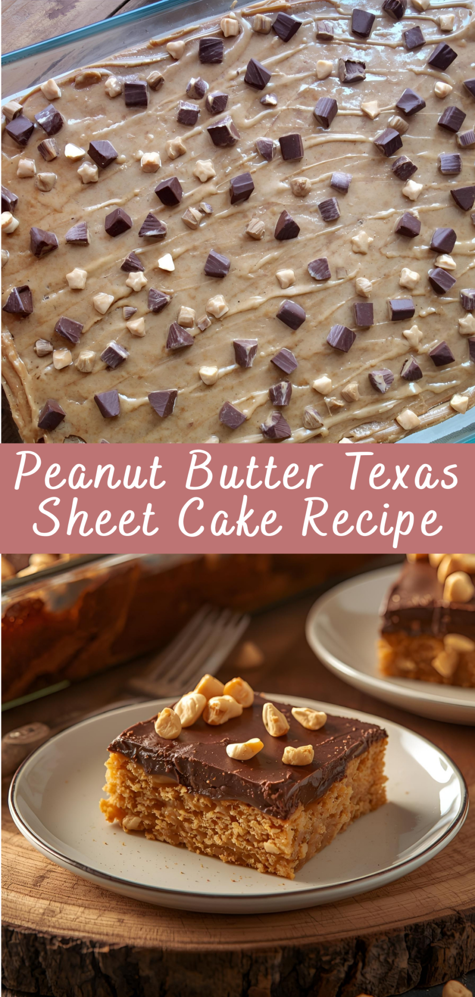 Peanut Butter Texas Sheet Cake Recipe | Cheff Recipes