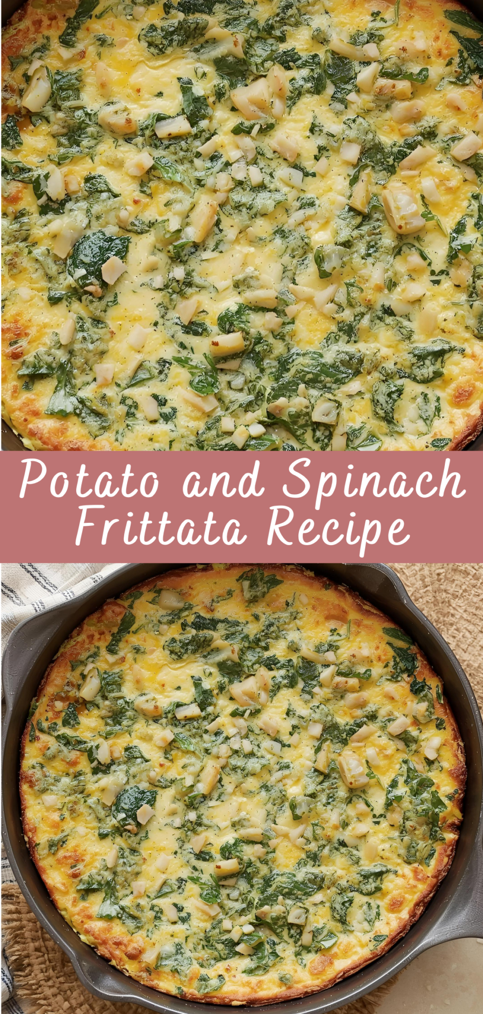 Potato and Spinach Frittata Recipe | Cheff Recipes
