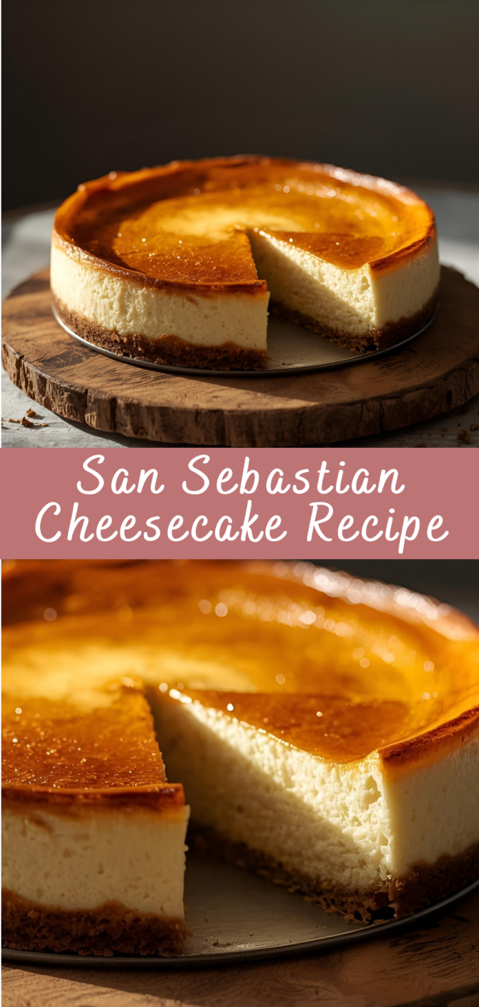 San Sebastian Cheesecake Recipe | Cheff Recipes